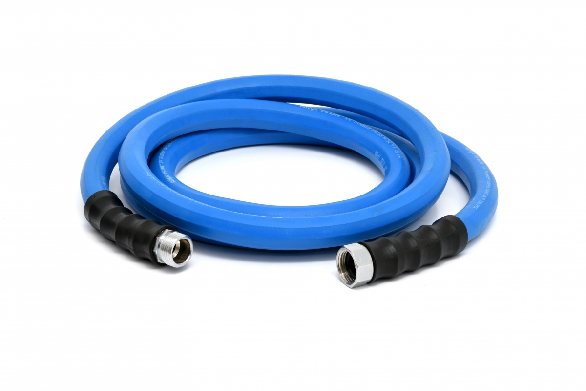 AG-Lite 3/4" x 10' Rubber Water Hose - Portable, Lightweight, Best In Class